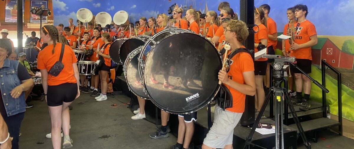 Winhawk marching band at State Fair | Winona Journal